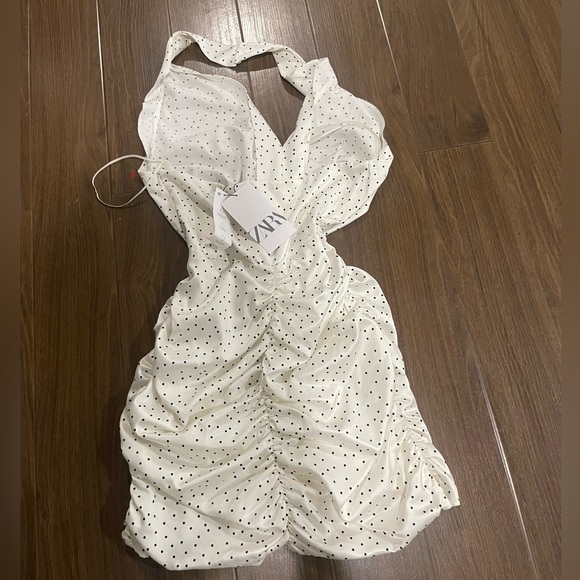 Zara | Dresses | Zara Halter Polka Dot Dress | Poshmark